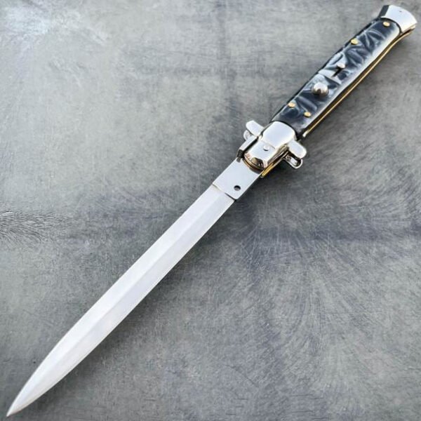 Navaja de bolsillo italiana stiletto - Stiletto Knife.mx